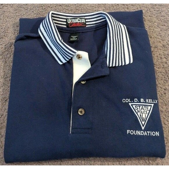 UltraClub | Shirts | Vintage New Jersey State Police Njsp Col D B Kelly ...
